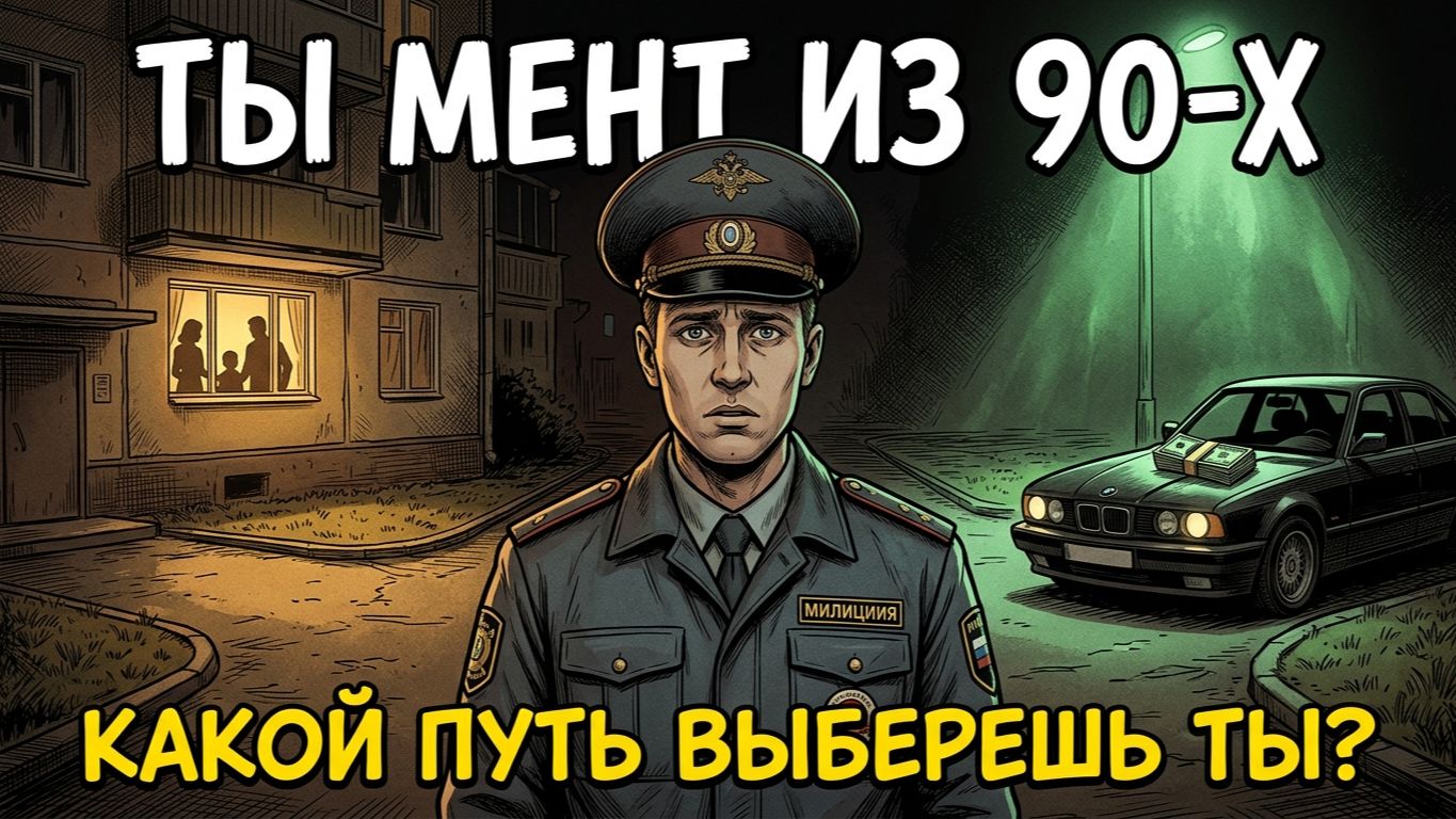 ТЫ — МЕНТ ИЗ 90-Х. И это твоя жизнь.