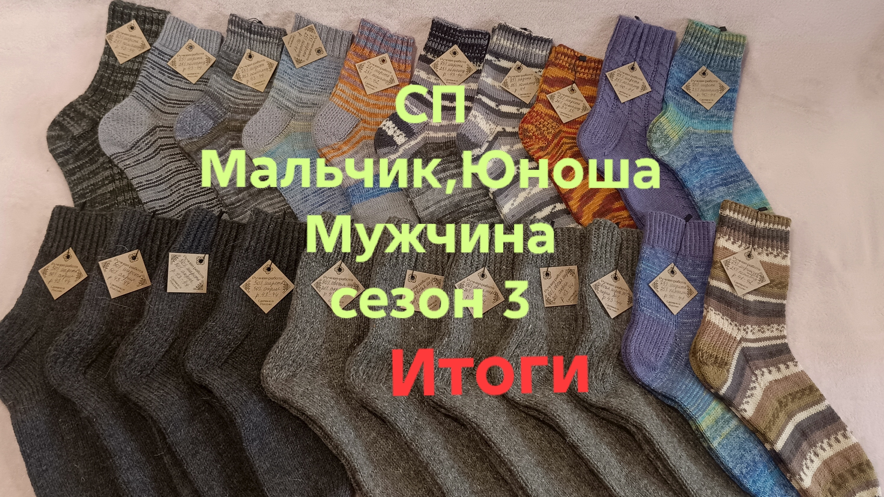 06-07-2026🧶СП Мальчик,Юноша,Мужчина 🧶Сезон 3🧶Итоговый отчёт