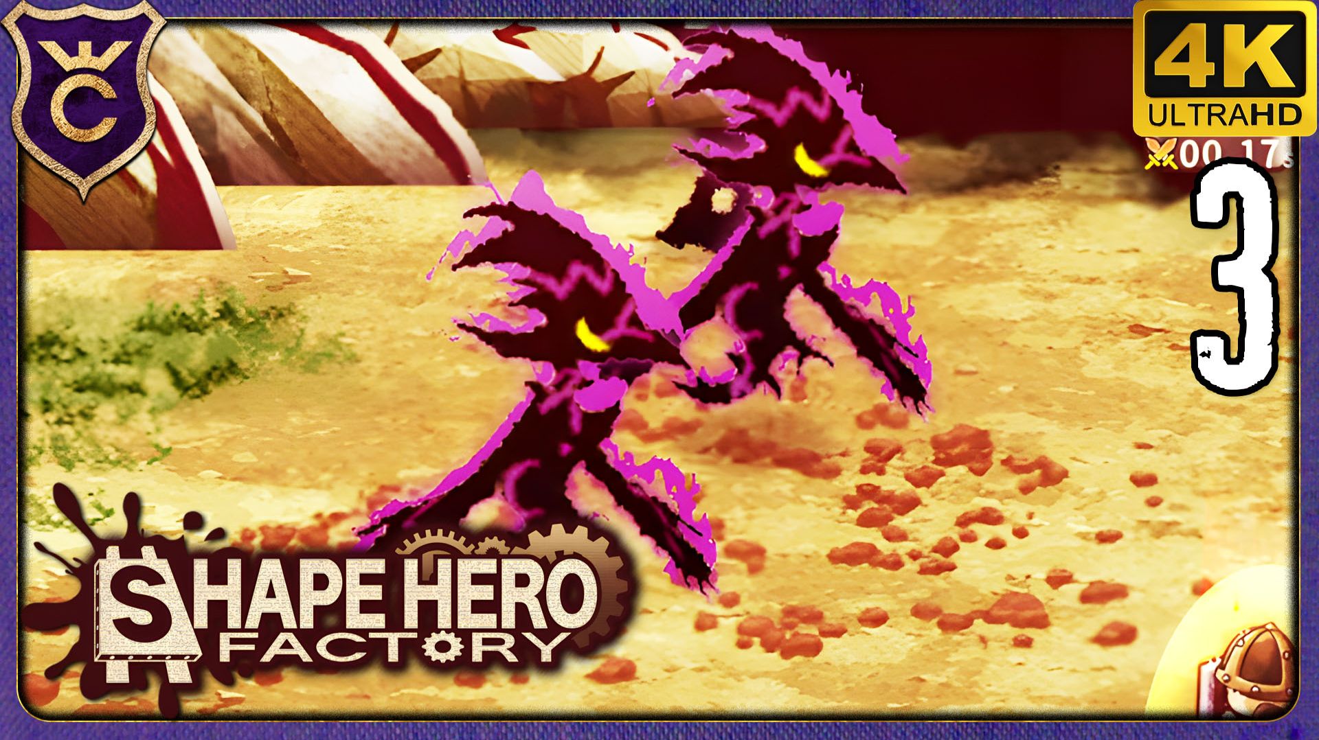 ВТОРОЙ БОСС КОГОТЬ ЛЕГКО! 3 ShapeHero Factory