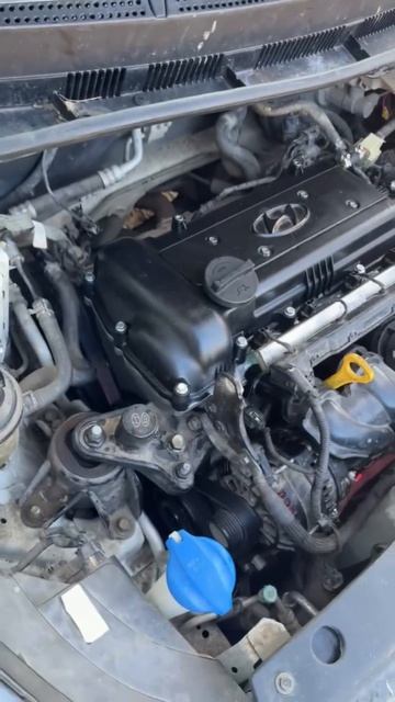 Первый запуск двигателя G4FC 1.6 Hyundai Solaris (г. Астрахань)