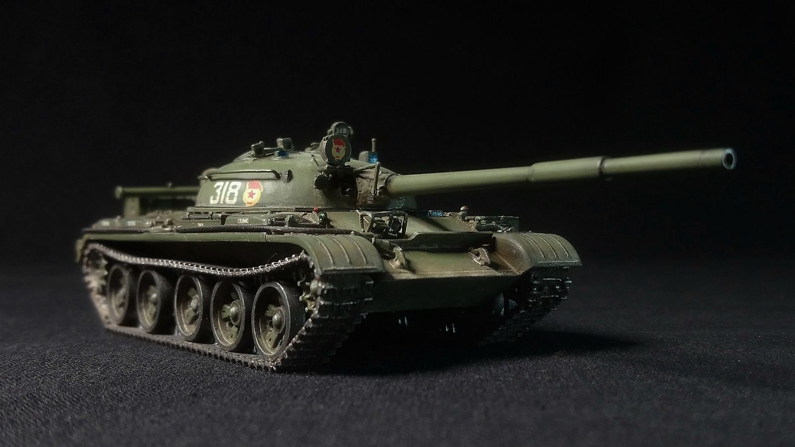 Советский гвардейский Т-62