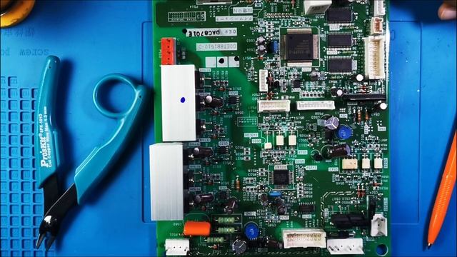Установка обманки на плату Toshiba GR-X56