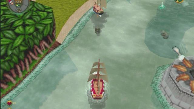 Overboard (1997) Voodoo2 SLI retro pc gameplay