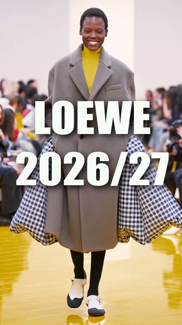 📍 LOEWE - коллекция осень-зима 2026-2027 в Париже, с авторской песней