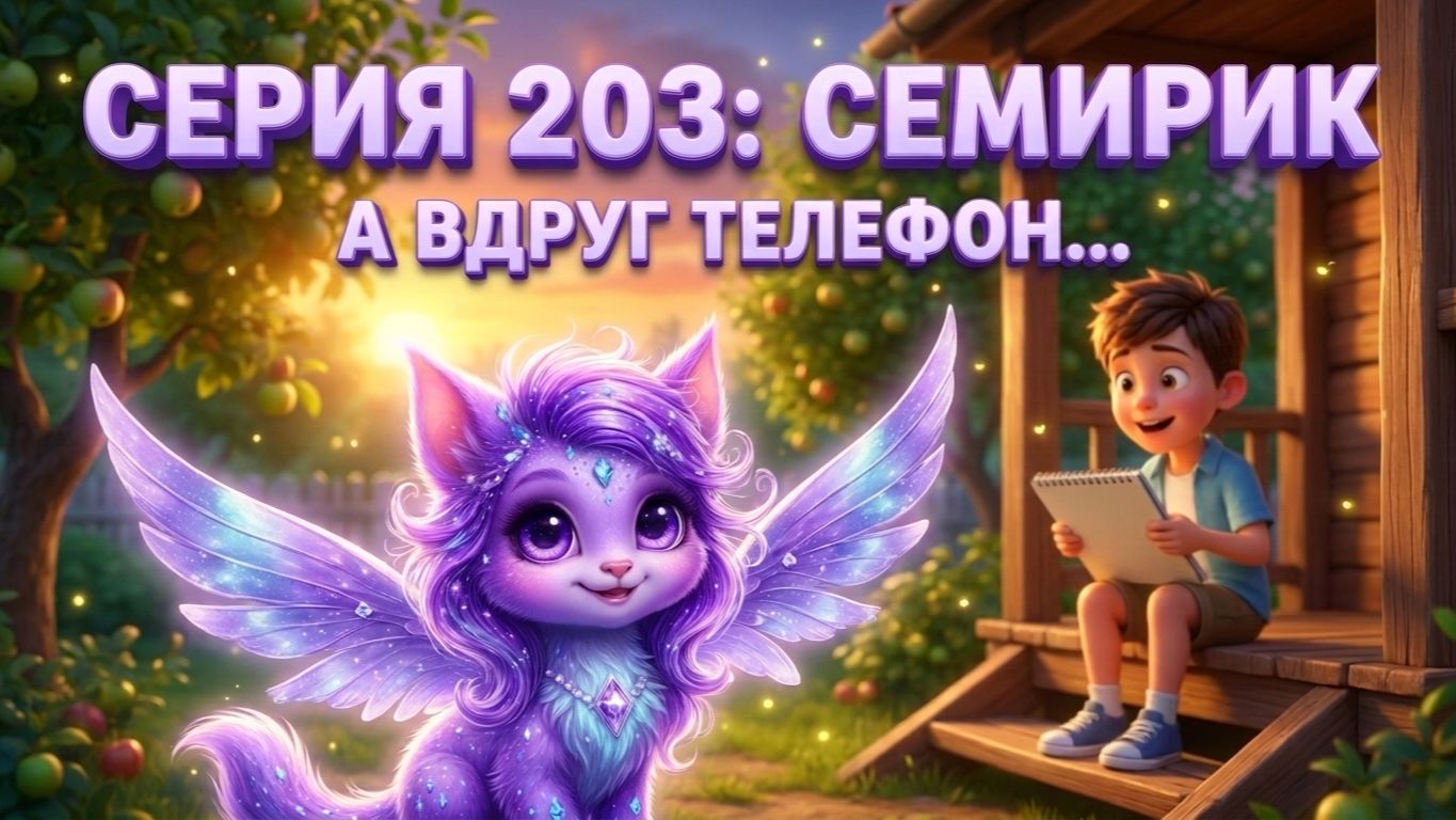 А ВДРУГ ТЕЛЕФОН ... СЕРИЯ 203 СЕМИРИК