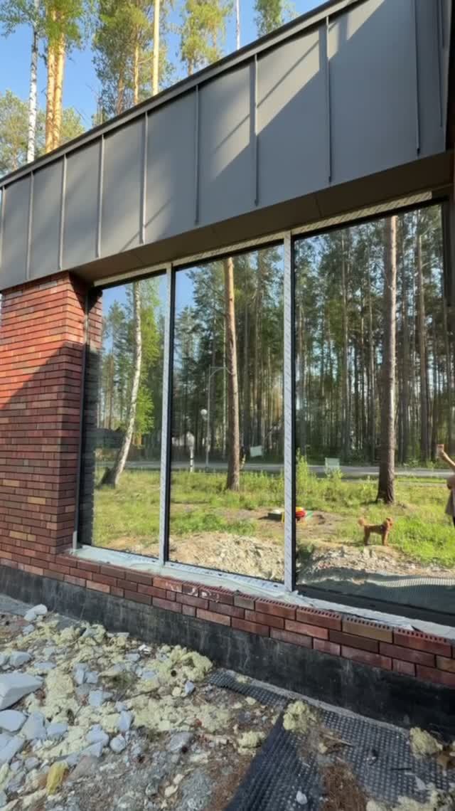 КП «Заповедник», Амур. Продолжаем монтаж фасадных систем Алютех