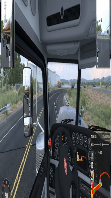 Тяжелый груз и крутые дороги в American Truck Simulator! 🚛✨