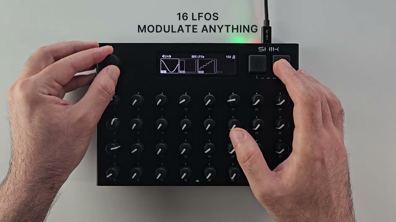 SHIK S32: Standalone MIDI Processor and 32-Knob Macro Controller