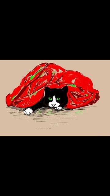 Рисуем котика.