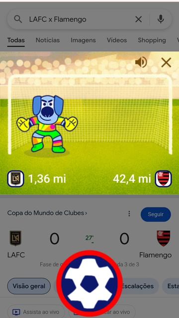 37 - Sem Jogo - Los Angeles FC x Flamengo - Partida 30 - Mini Cup Google Copa do Mundo de Clubes