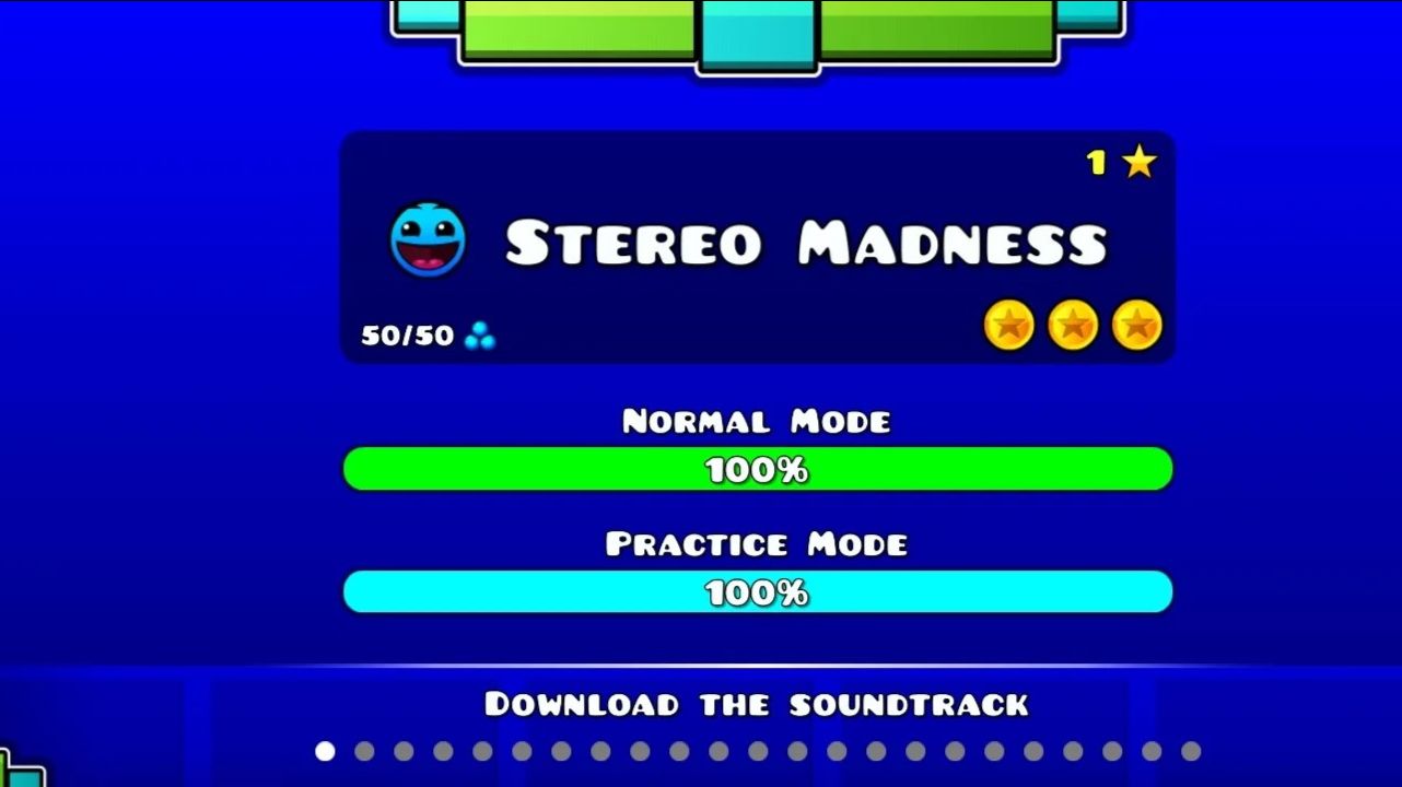 Geometry dash 1 уровень прохождение