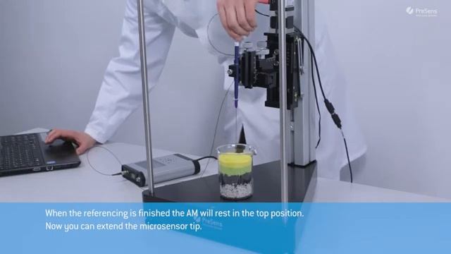 Микропрофилирование с автоматизирванным микроманипулятором PreSens