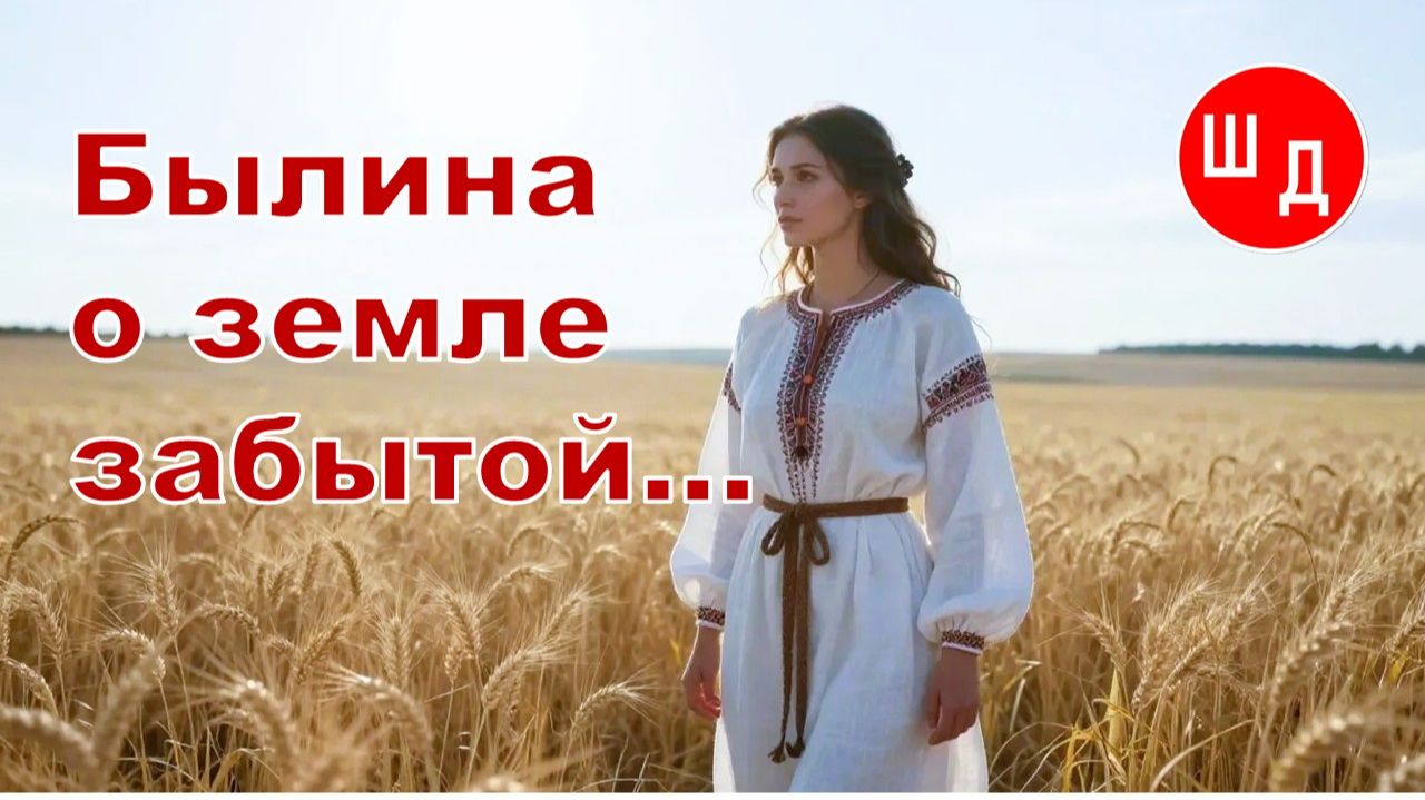 Былина о земле забытой... Для Вас. Рекомендую. Новинка.