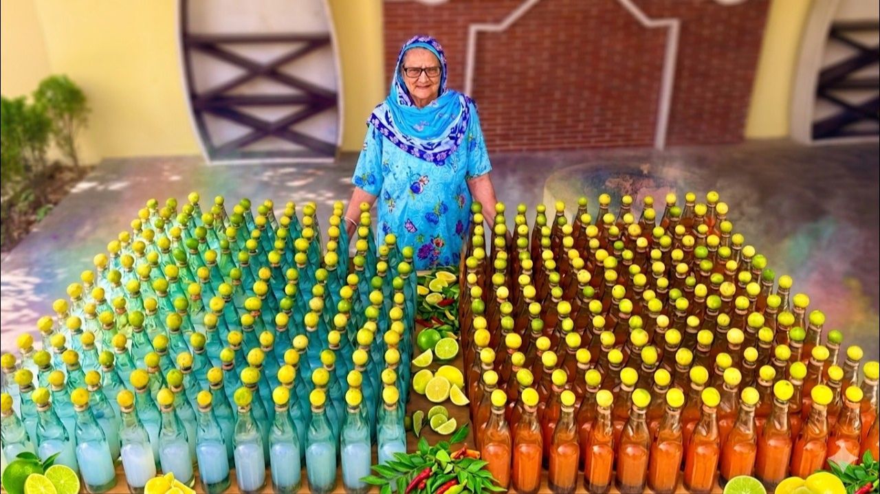 Индийский прохладительный напиток 🍹 Вегетарианская деревенская кухня