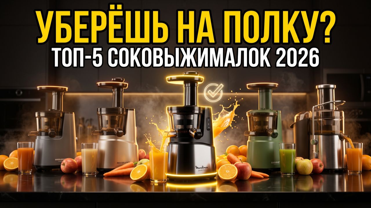 ТОП-5 Соковыжималок 2026: Помоешь И Уберёшь На Полку