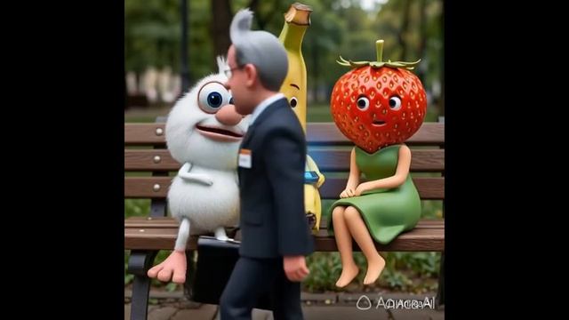 сериал про клубнику и банан с бубой