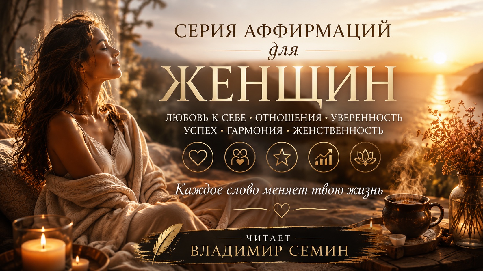 Аффирмации любви, спокойствия и финансового благополучия
