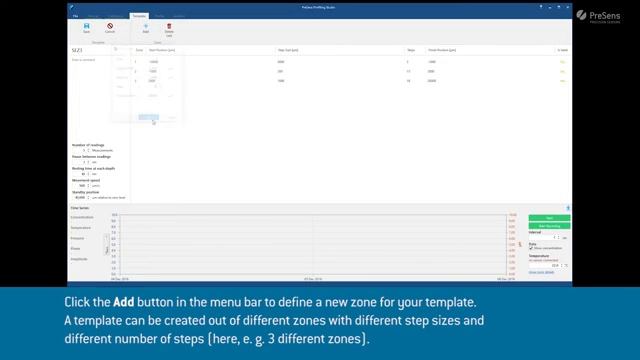 Автоматизированный микроманипулятор: программное обеспечение PreSens Profiling Studio