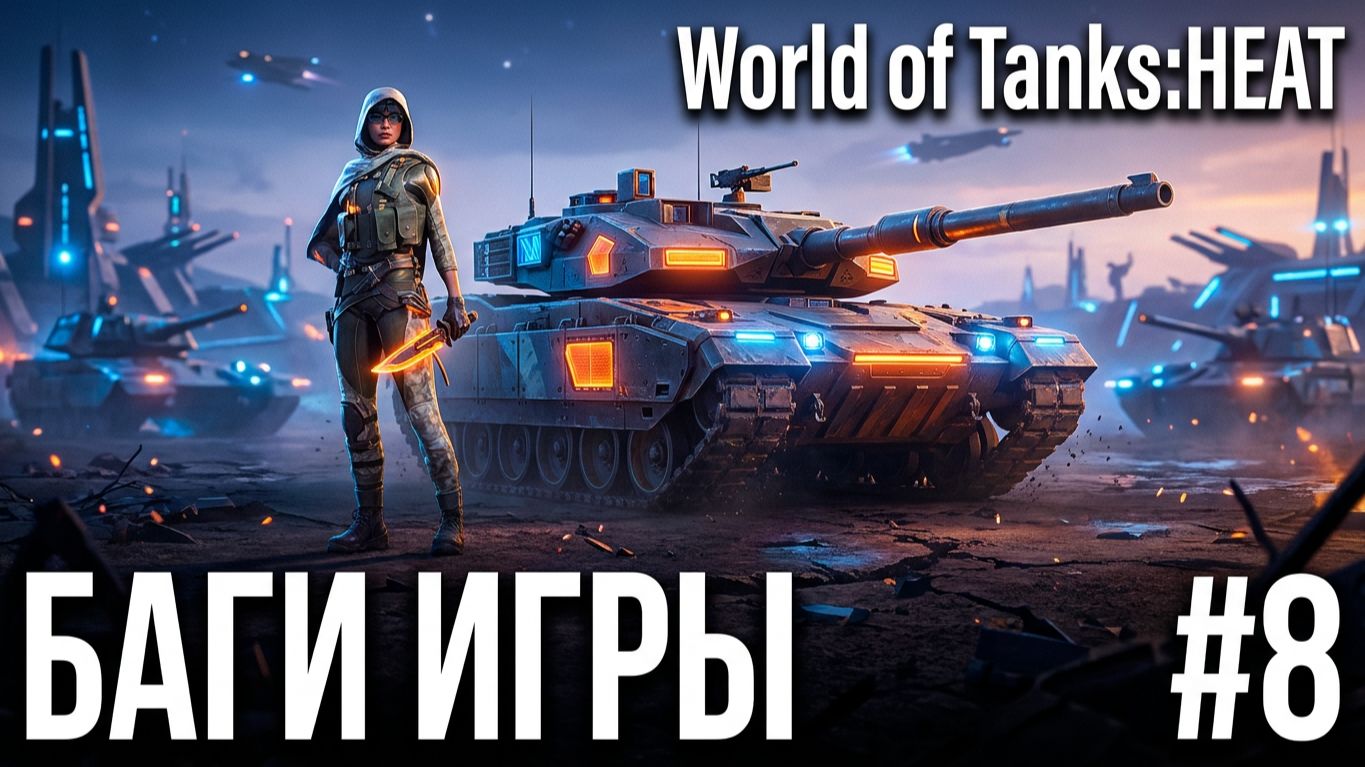 World of Tanks HEAT - БАГИ ИГРЫ 🕹 КООП СТРИМ #8