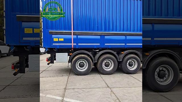Самосвальный полуприцеп "9598-20" с распашными воротами от завода "Тонар"