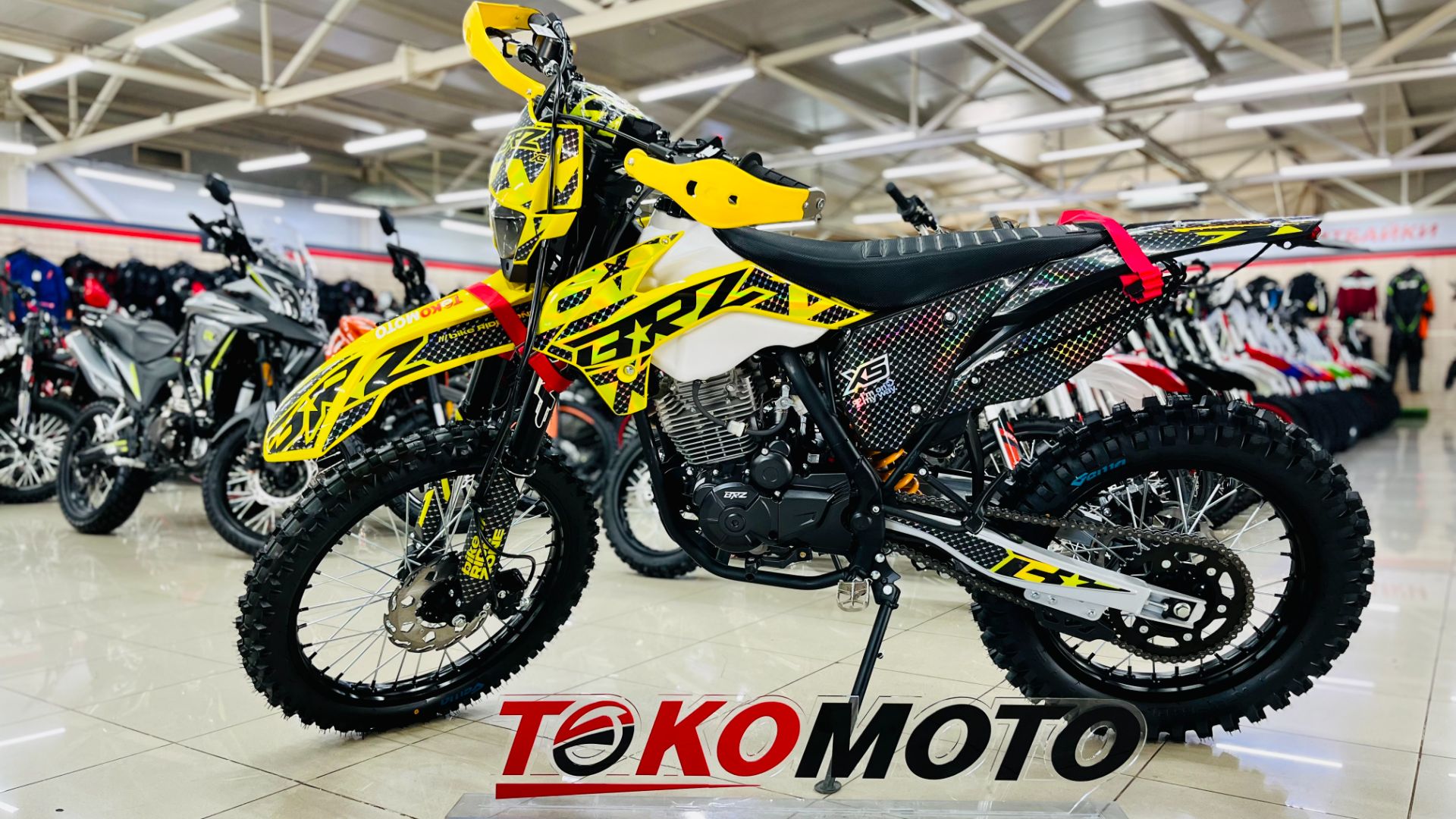 Мотоцикл BRZ X5 PR300 YELLOW НОВЫЙ (1)
