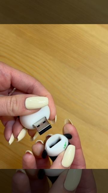 🎁Флешки оптом 64 ГБ Pastila Панда - подарочные USB аксессуары оптом