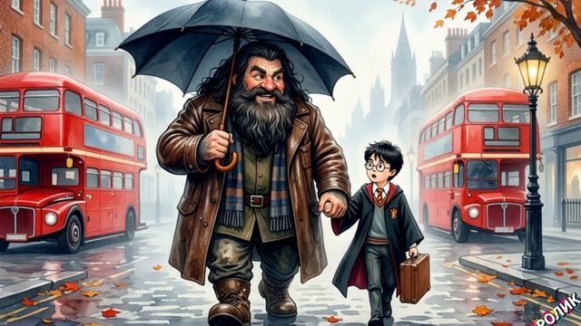Джоан Роулинг "Гарри Поттер и философский камень"  (аудиокнига), глава 5\17