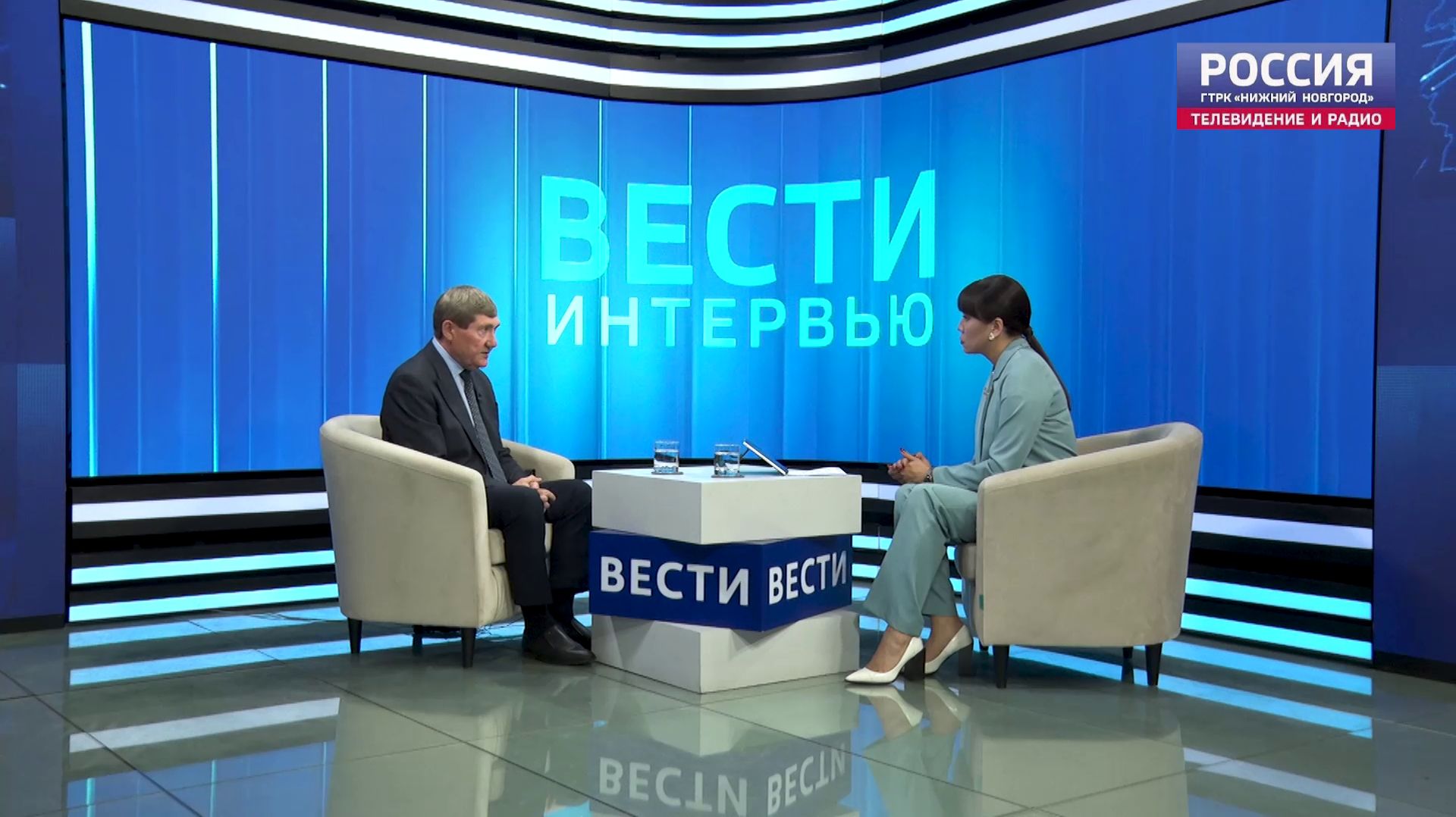 "Вести-Интервью". Гость программы - Николай Денисов