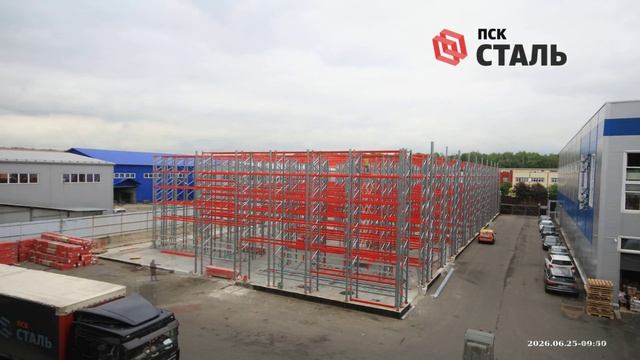 Профессиональный монтаж складских стеллажей
