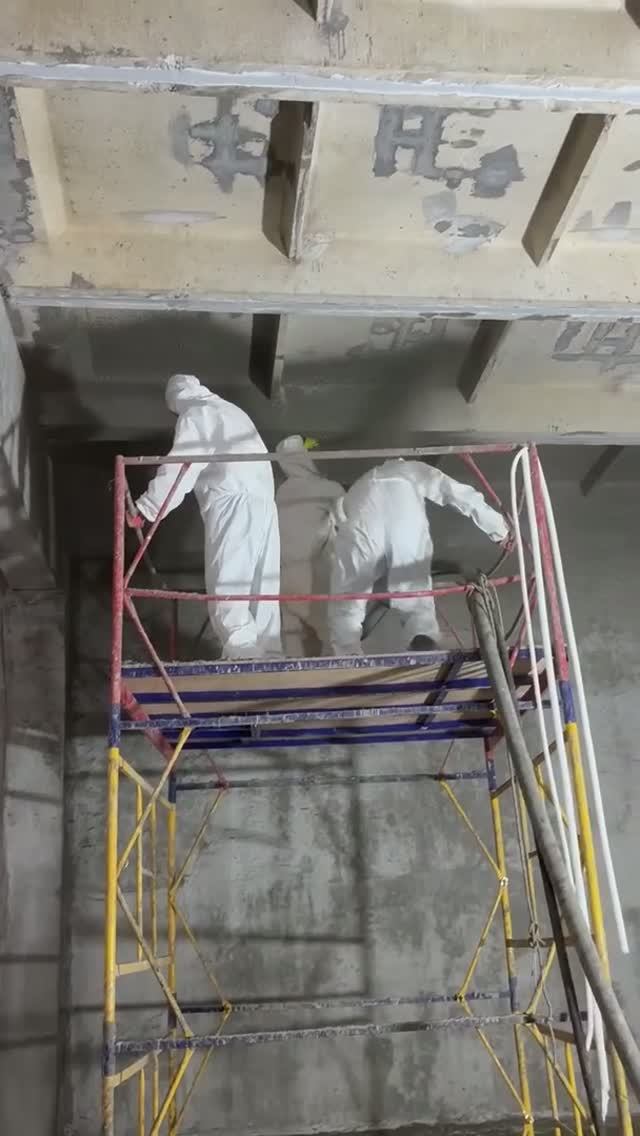 Полезли на работу!  Ремсоставы, растворонасос Гранд и профи!