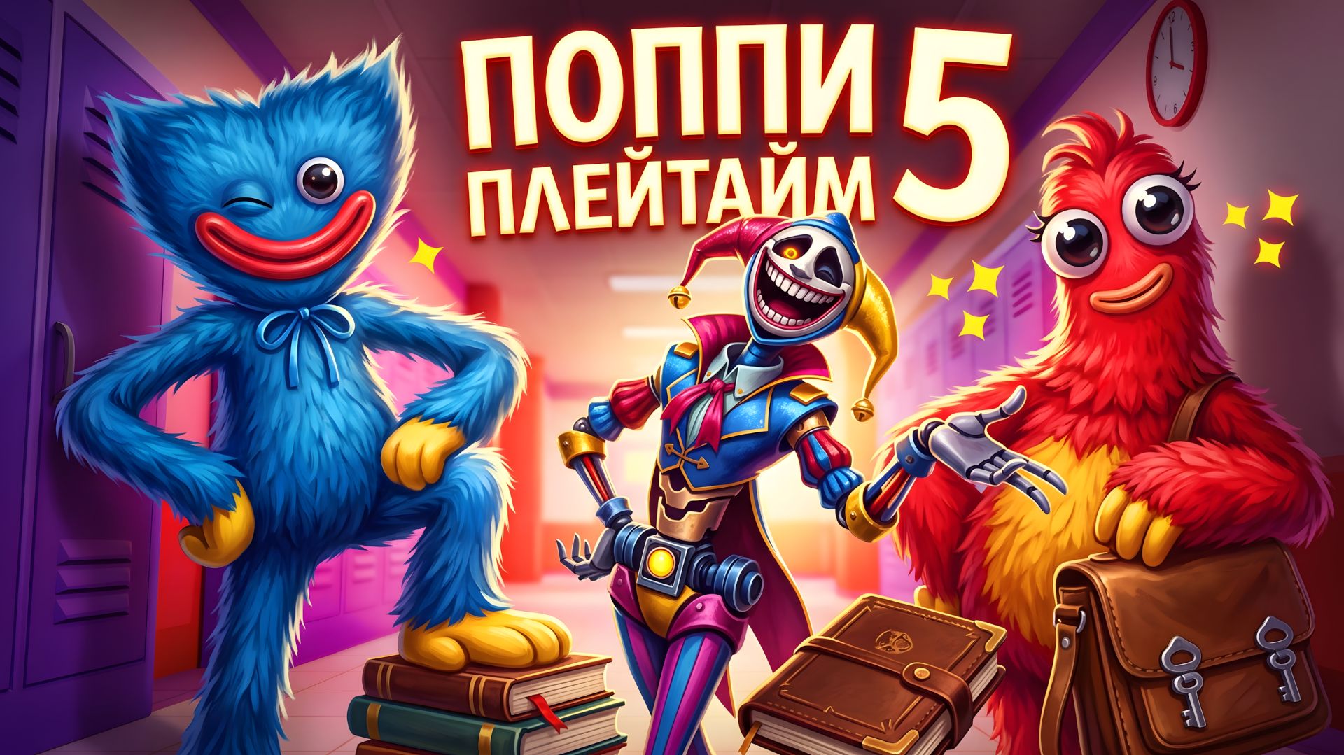 😱 ПРОТОТИП В ШКОЛЕ! Poppy Playtime 5 Анимация