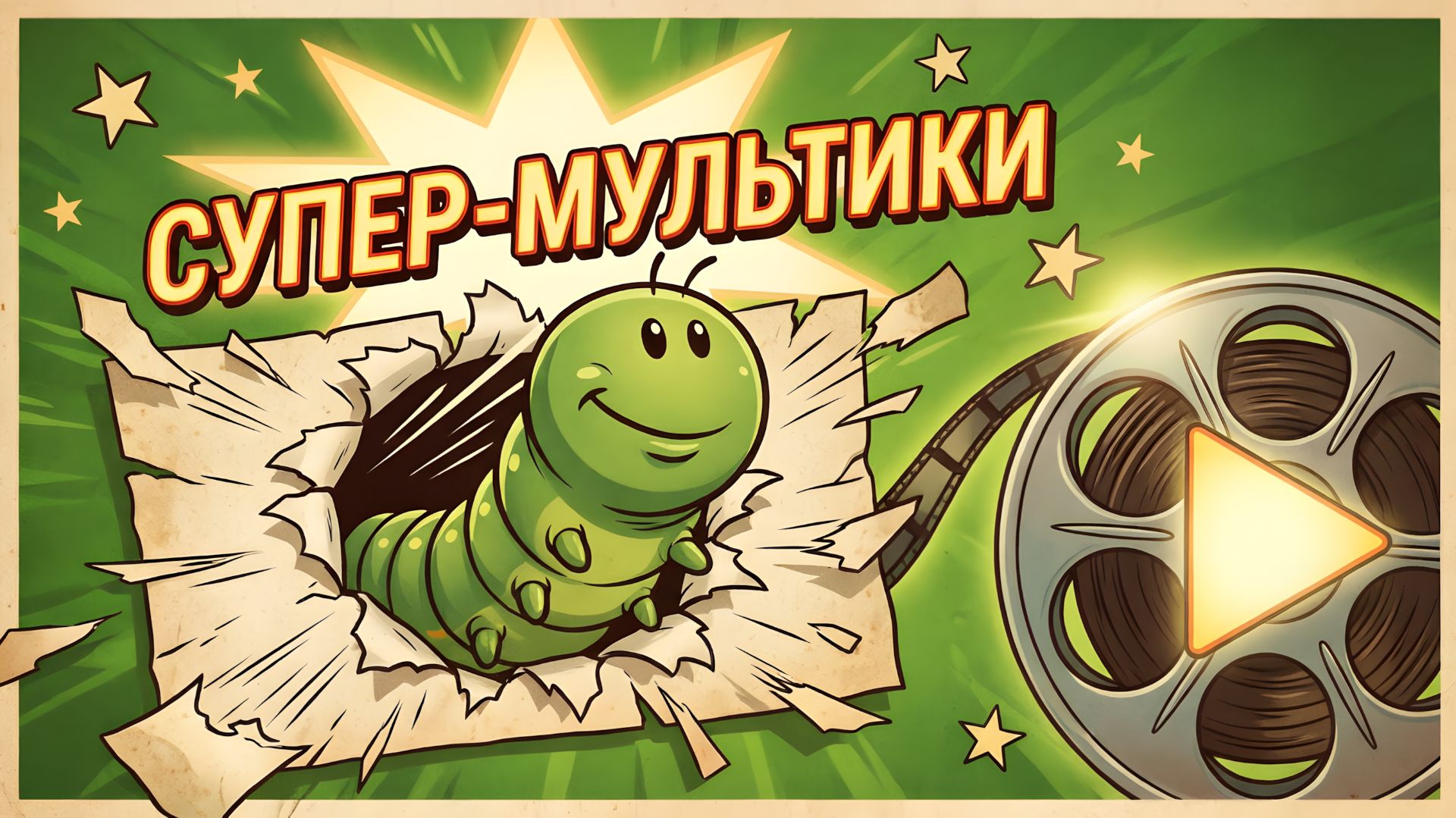 🐜 Супер-мультики. Яркие мультики. Мультики для детей.