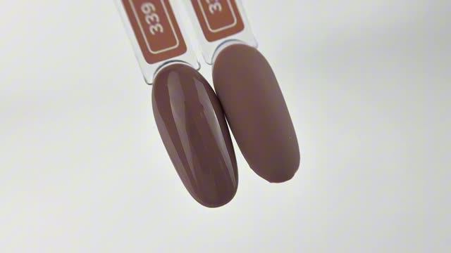 Выкраска: Гель–лак UNO №339 Тирамису - Tiramisu