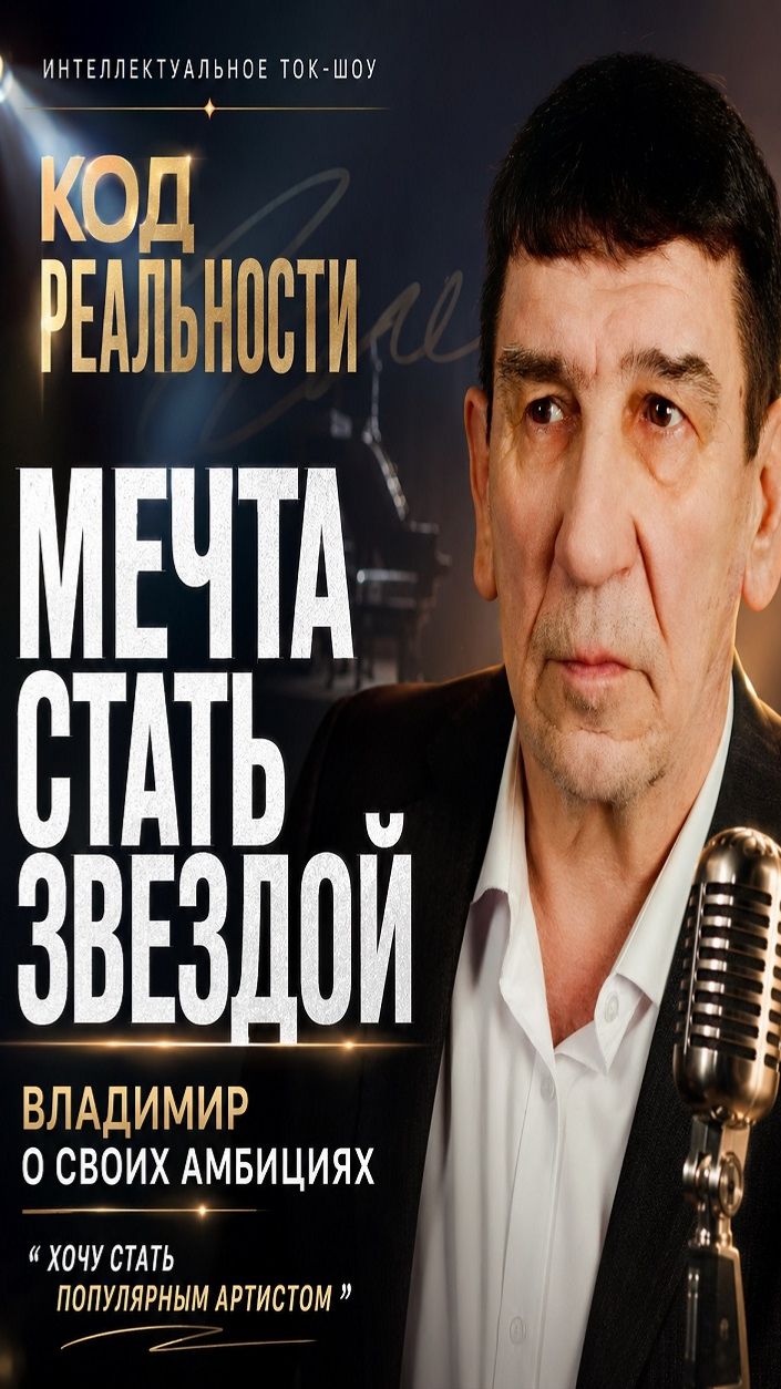 Мечта стать звездой. Владимир о своих амбициях - Код Реальности