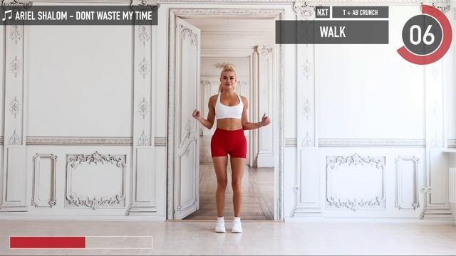 1000 STEPS HIIT – max. calories burned in 10min – zone 4-5 cardio