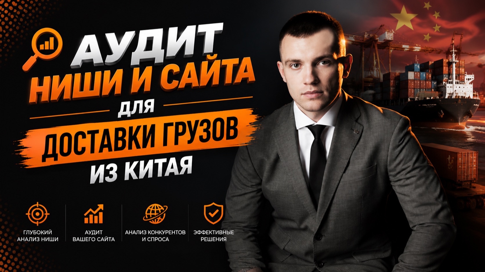Анализ ниши и сайта доставки грузов из Китая.  One Route