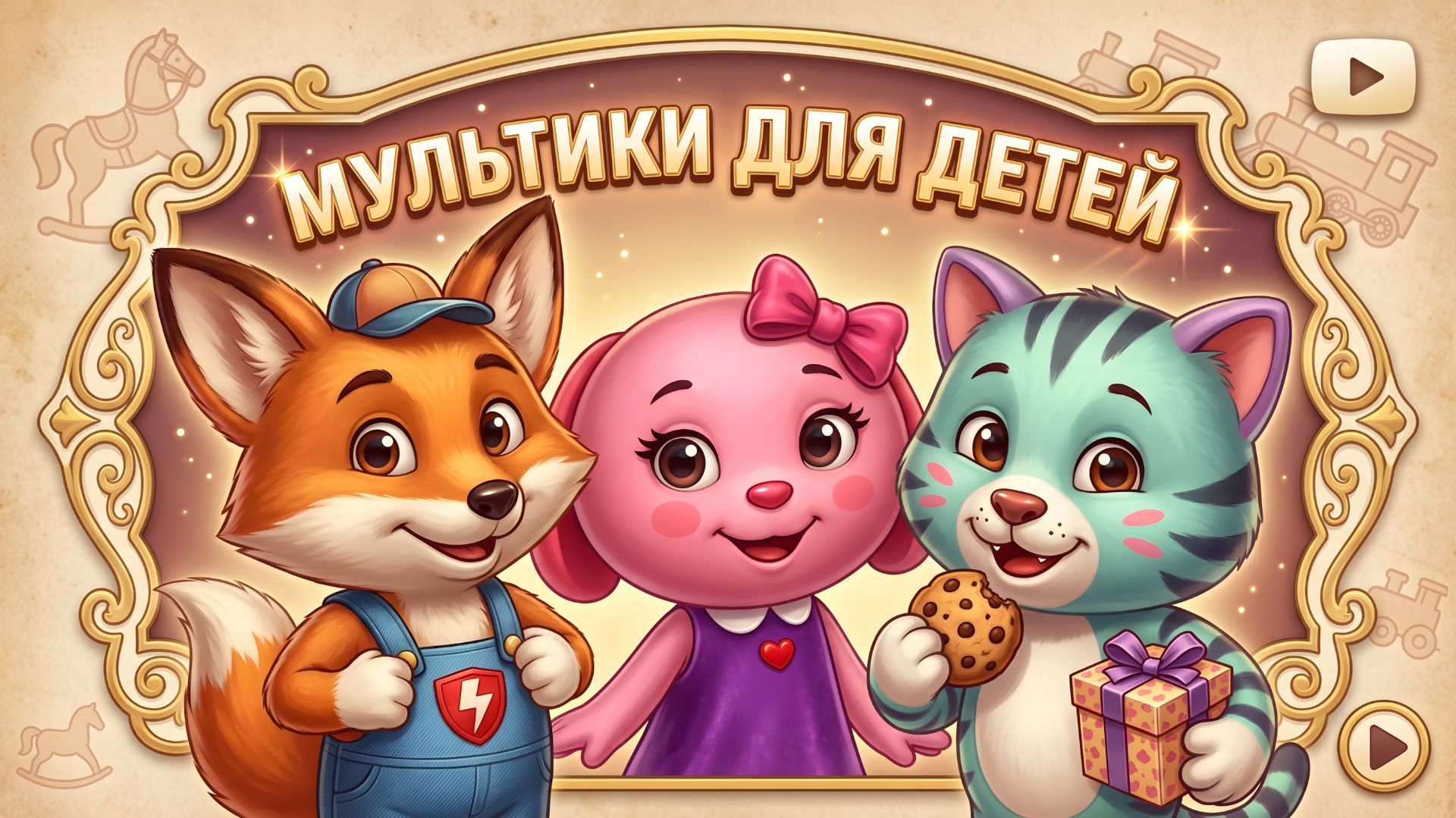 🐰 Мультики для детей. Яркие мультики. Супер мультики.