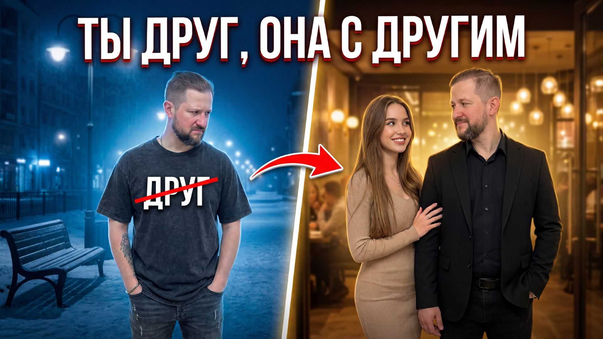 Ты её друг, а она с ДРУГИМ. Как перестать быть удобным и стать её ВЫБОРОМ