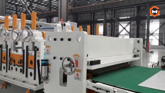 Линия поперечной резки металла от компании Станкомеханика. Сut-to-length line.