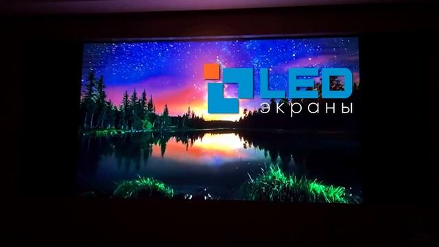 Видеоэкран для помещения, Ресторан "Киноплов", г. Москва, Р4 мм