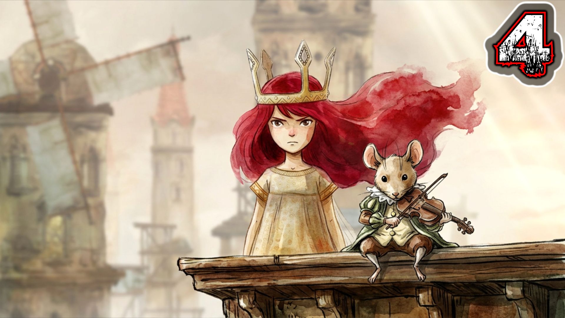 CHILD OF LIGHT #4 - Глава 6: О мышах и Магне (Законы Рынка. Проклятье Болмусов)[Роберт]