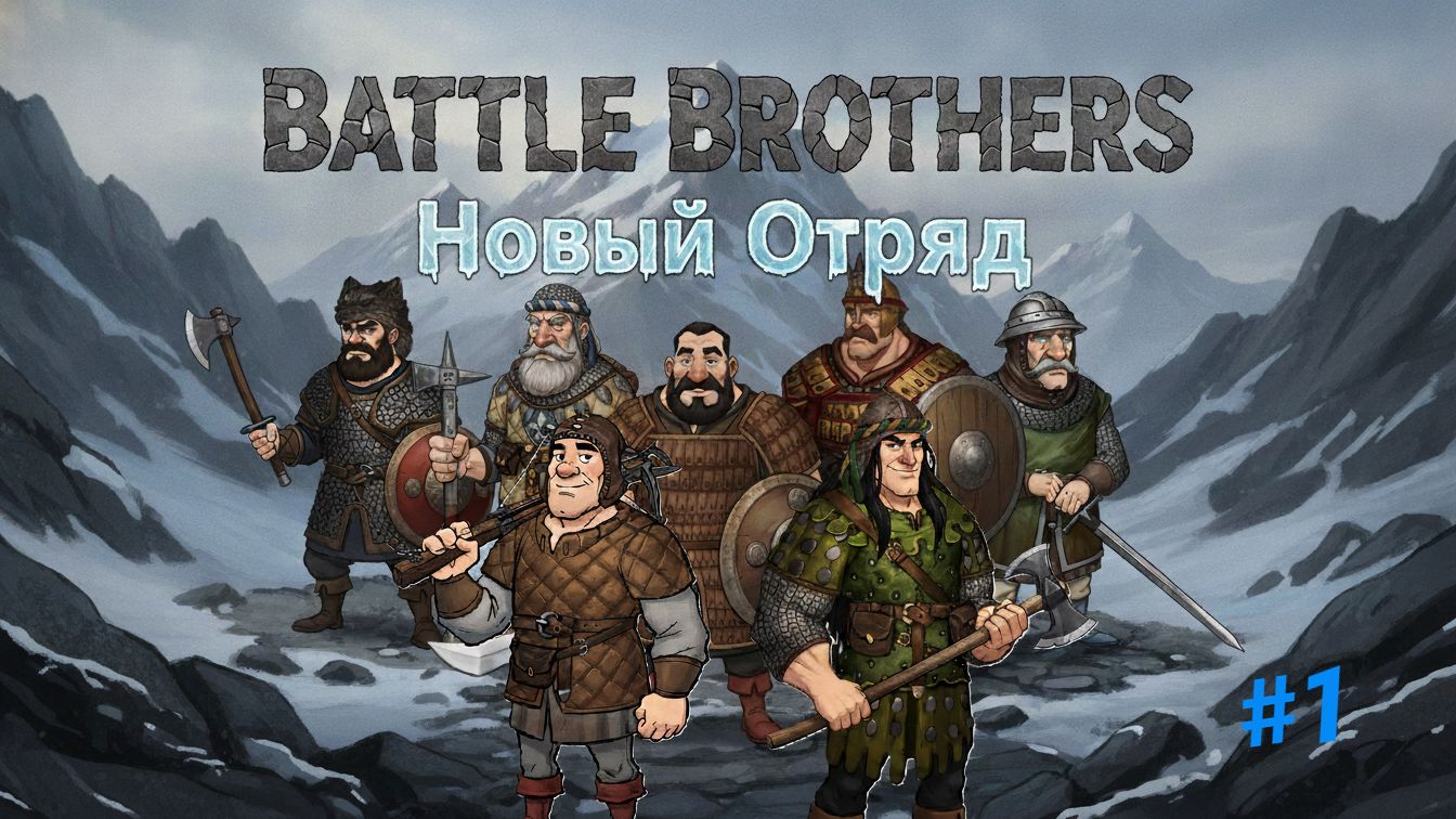 BattleBrothers. Новый отряд. Серия 1