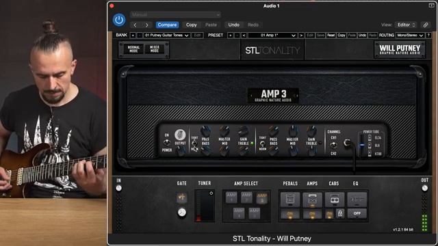 Гитарный плагин STL TONES Tonality： Will Putney