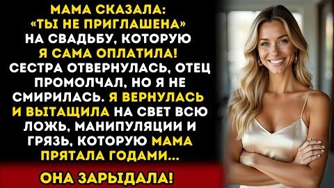 Истории из жизни: Я заплатила за всю свадьбу. Но мама выставила меня за дверь и горько пожалела