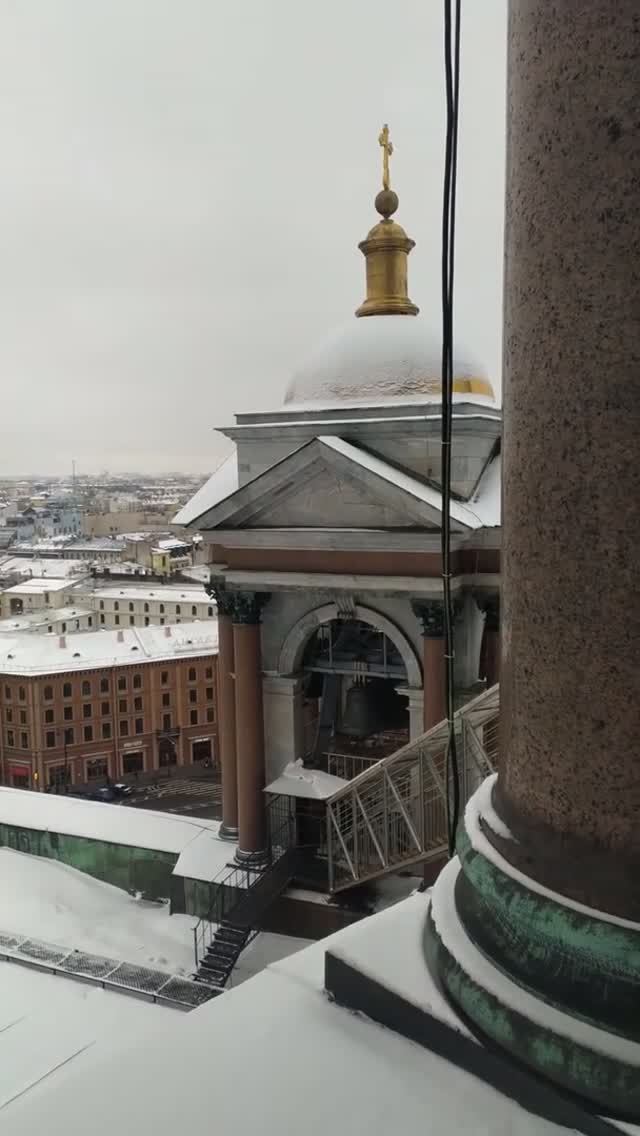 Ленинград (Санкт-Петербург), колоннада Исаакиевского собора Фрагмент 6