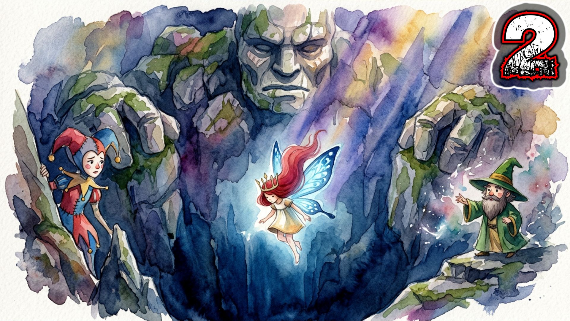 CHILD OF LIGHT #2 - Глава 3-4: Навстречу Приключениям. Глубокий Колодец [Рубелла. Финн. Голем]