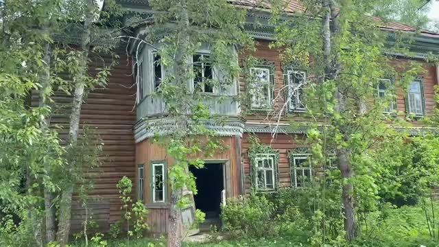 Самая дальняя жилая деревня на севере Костромской области. Русская деревня в глуши