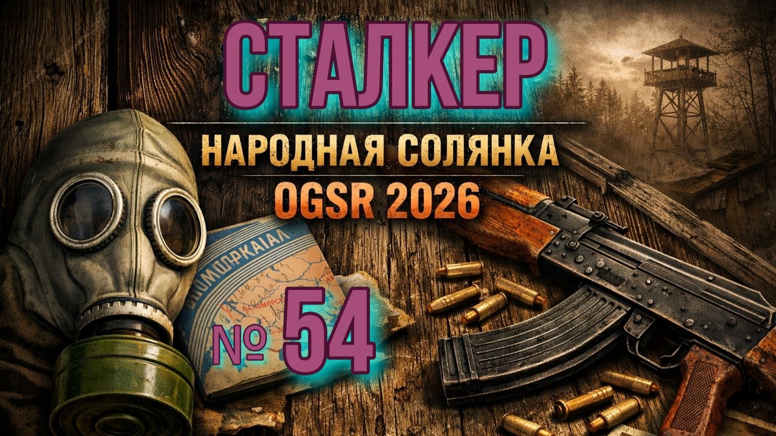 Народная Солянка № 54. Тайник Харона на АТП.  МP-3 плеер.