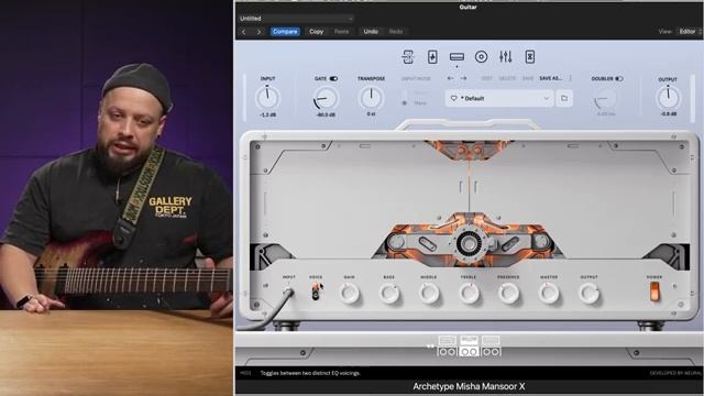 Гитарный плагин Neural DSP Misha Mansoor X