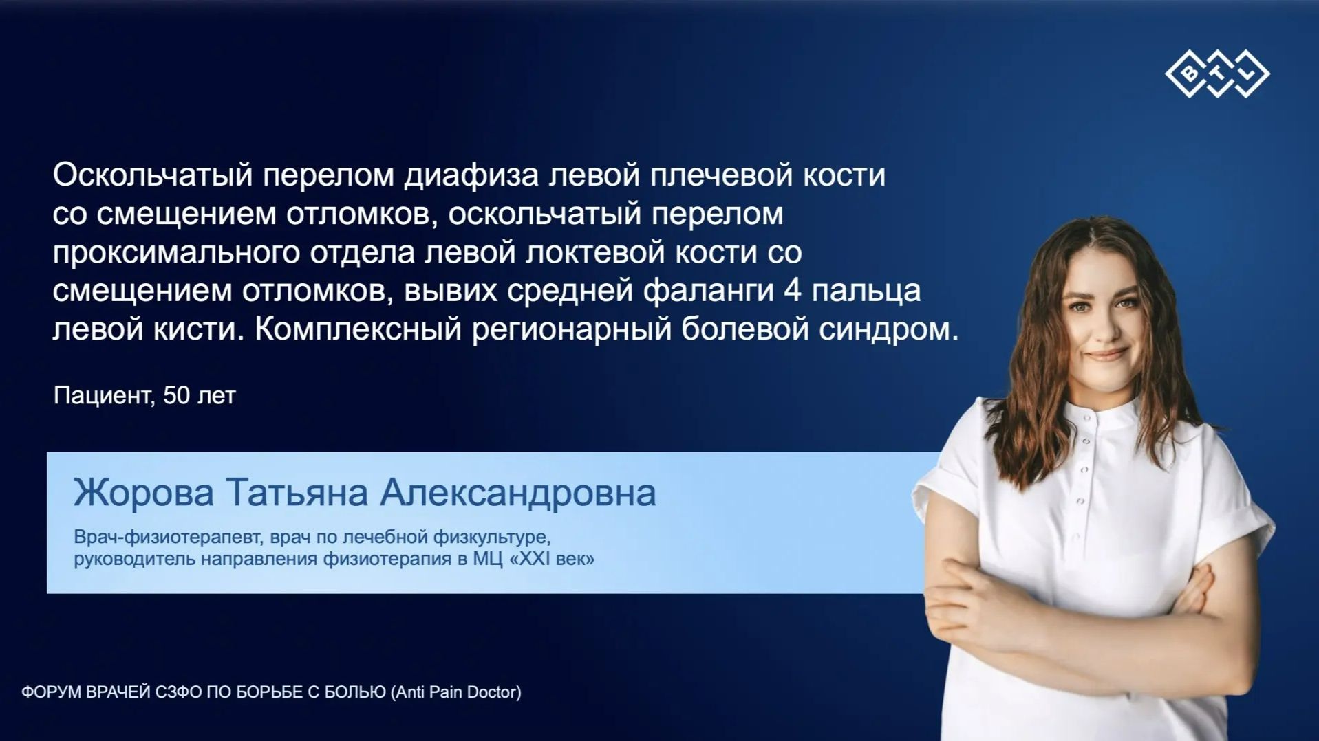 Т.А. Жорова | Клинический кейс #6 | Форум Anti Pain Doctor